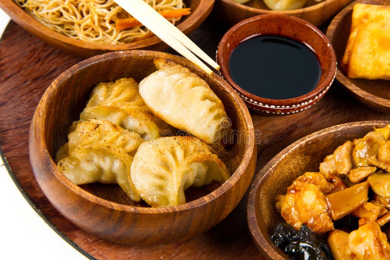 Mixed chinese food stock image. Image of cook, mushroom - 46654853