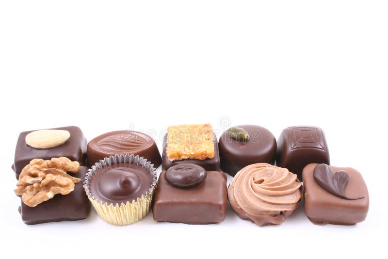Mixed chocolates stock image. Image of chocolate, delicious - 2316791