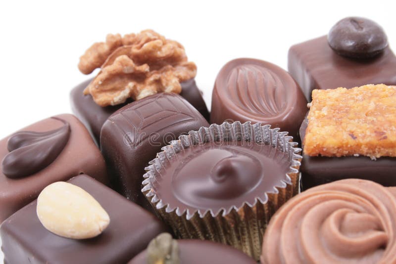 Mixed chocolates stock photo. Image of sweet, mixed, snack - 2666858