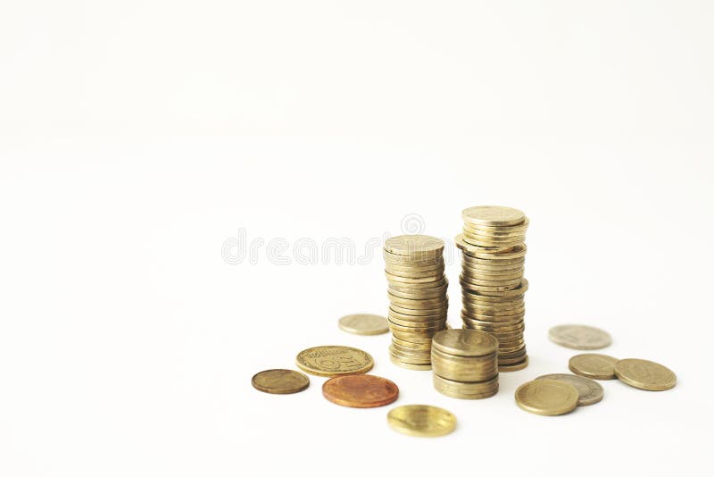 UK Mixed Coin stack stock image. Image of accountants, dosh - 31779
