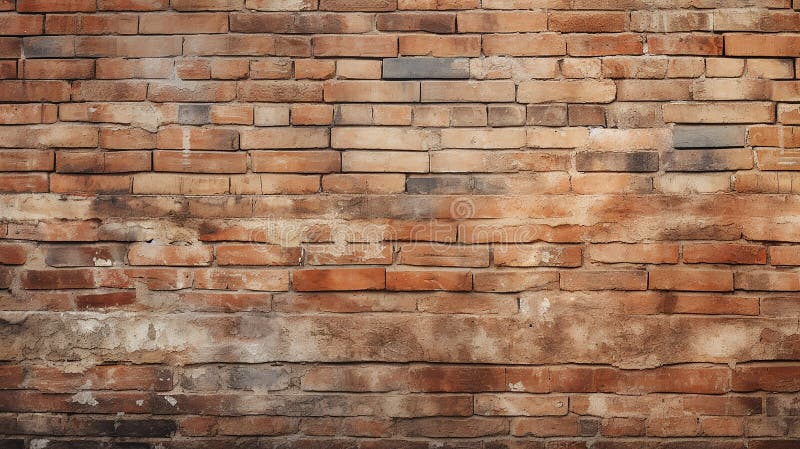 Cream brick wall texture stock illustration. Illustration of creamy ...