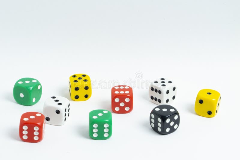 Mixed Dice stock photo. Image of chance, dice, faces - 18982430