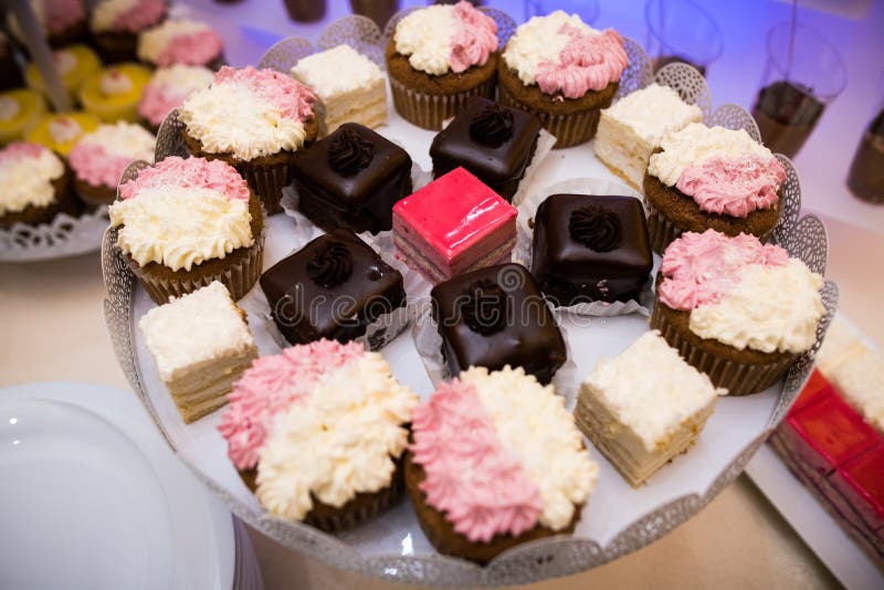 Mixed Colored Delicious Sweets Stock Image - Image of macarons ...