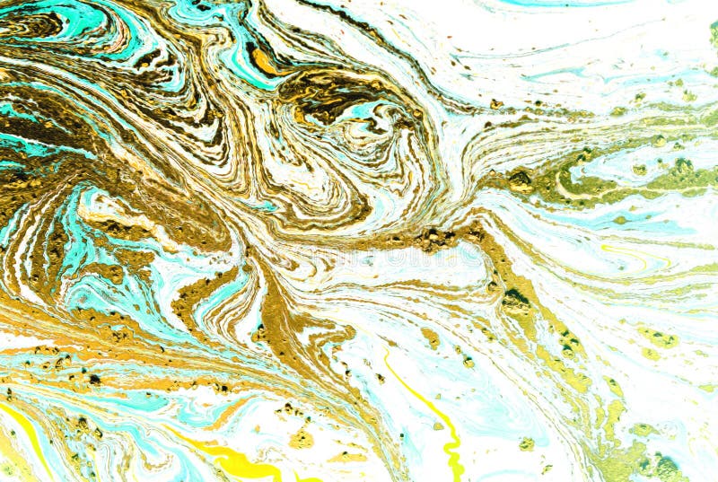 Mixed Colorful Inks Background. Abstract Paint Texture. Acrylic, Liquid ...