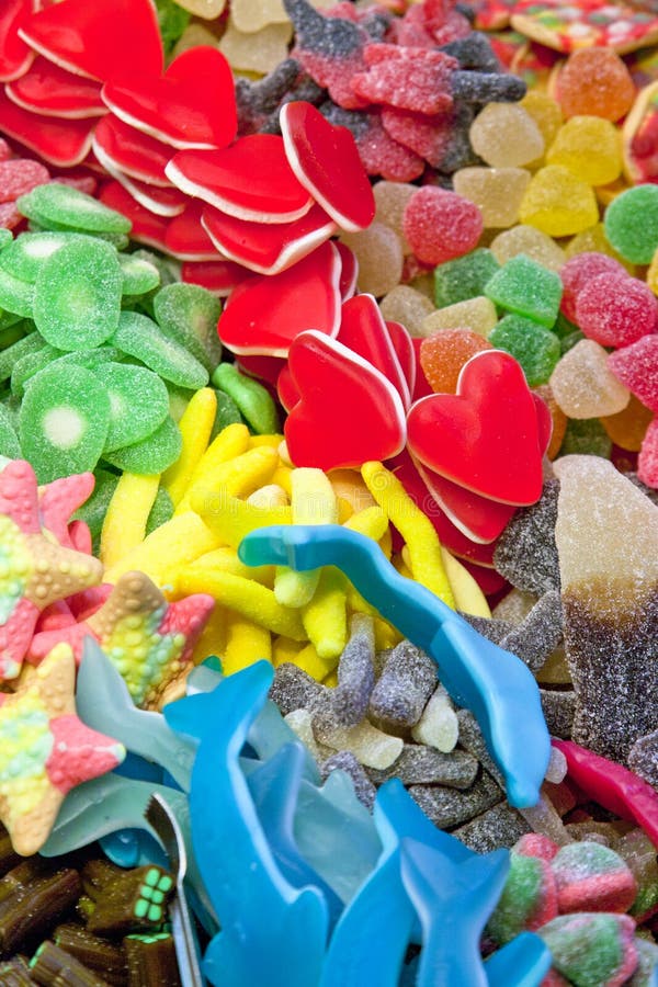 Mixed colorful sweets stock photo. Image of sugary, delicious - 71911490