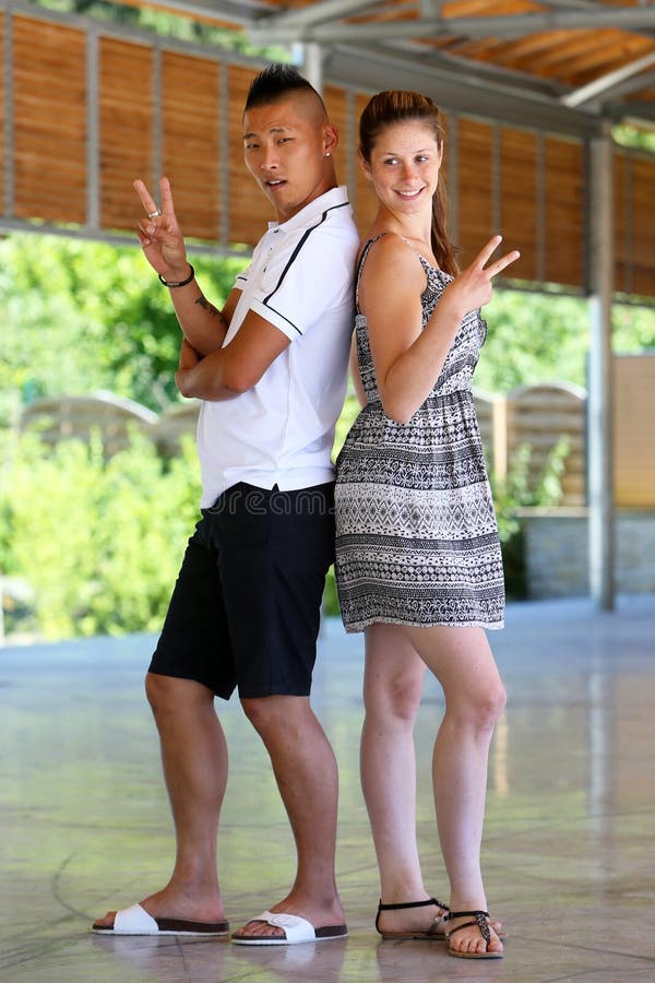 Mixed Couple stock photo. Image of summer, country, ethnic - 60140352