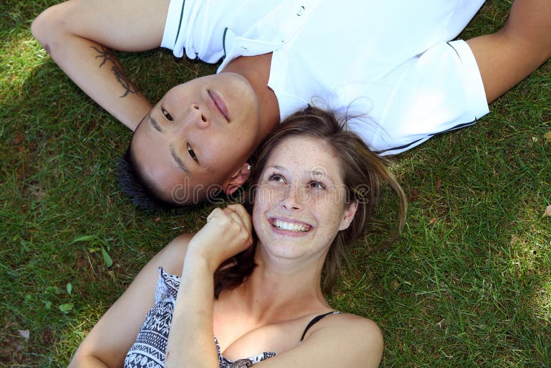 Mixed Couple stock image. Image of interracial, mestizo - 60140791