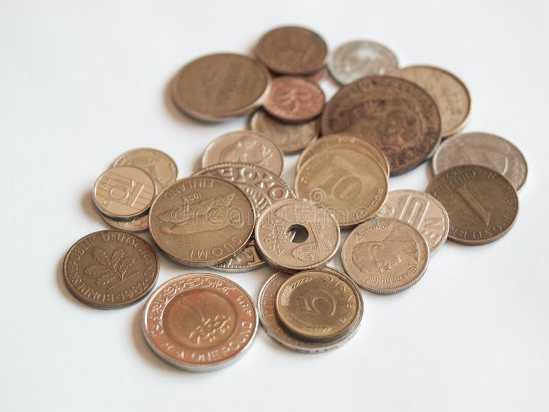 Mixed currencies stock photo. Image of small, financial - 33615344