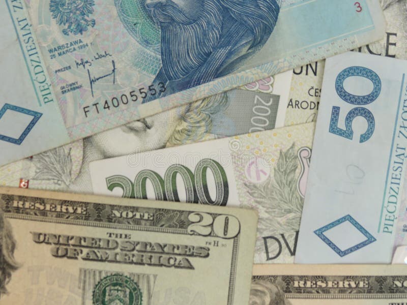 Mixed currency notes stock image. Image of save, dollar - 79394885
