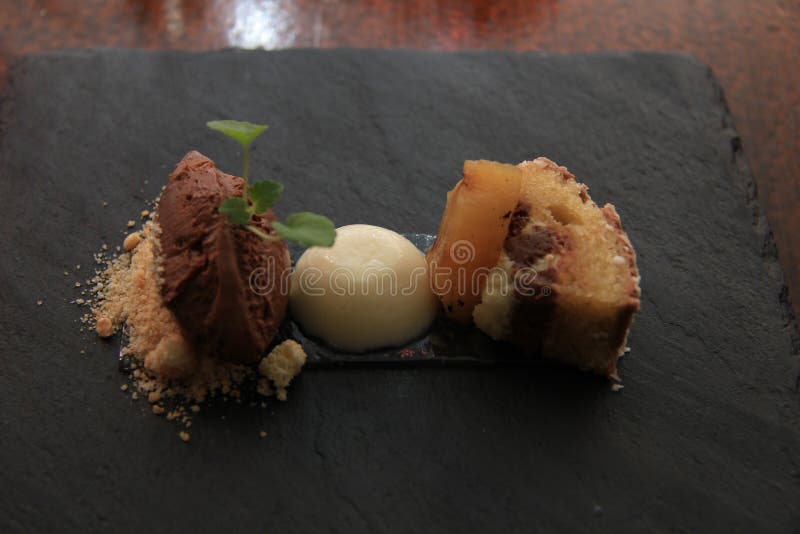 A mixed dessert stock image. Image of cake, dessert - 102178061