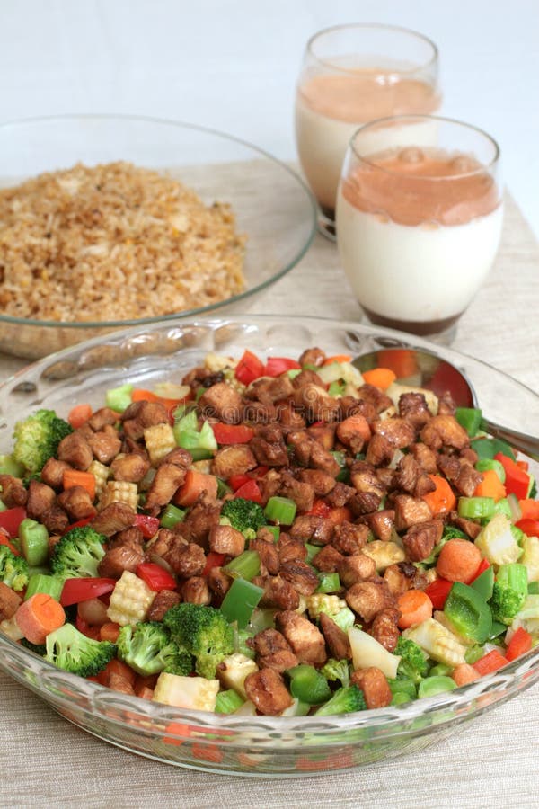 Mixed dish stock image. Image of lunch, carrot, cooked - 3175659