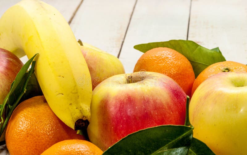 A mixed of fresh fruits stock image. Image of group, delicious - 86834097