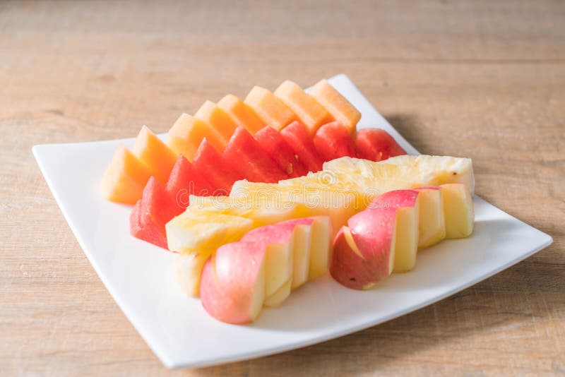 Mixed fresh fruits stock image. Image of mixed, blueberry - 114383783