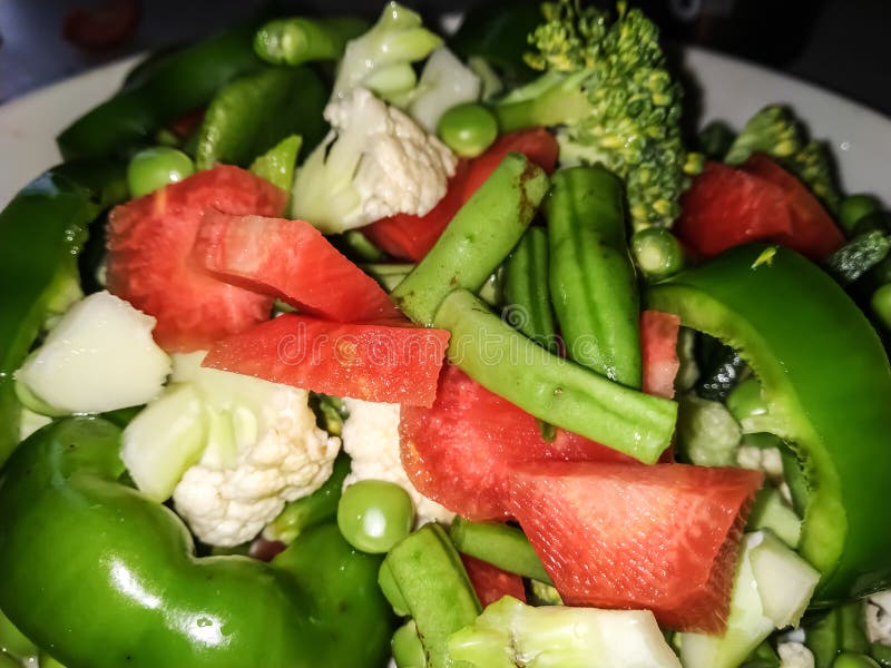 Mixed fresh vegetables stock image. Image of fresh, vegetables - 173527461