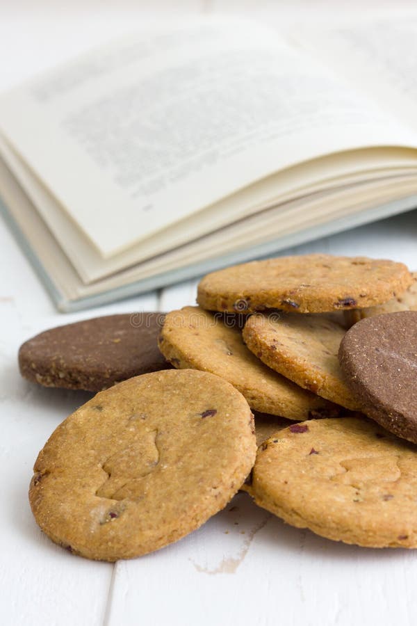 Mixed Freshly Baked Biscuits Stock Photo - Image of fresh, blue: 42380718