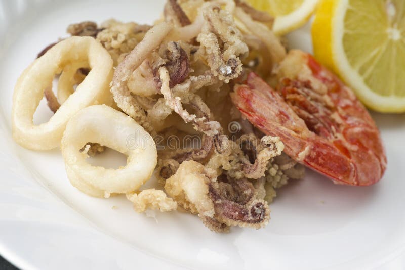 Mixed fried fish stock image. Image of gourmet, restaurant - 86197769