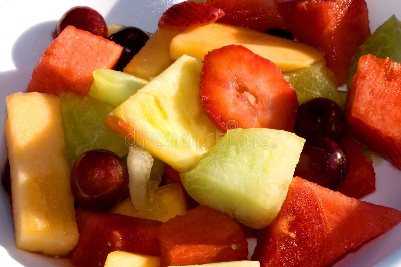 Fruit Platter stock image. Image of dine, platter, cantalope - 7041
