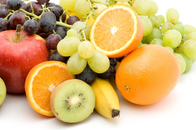 Mixed fruit stock photo. Image of apple, orange, meal - 6539464