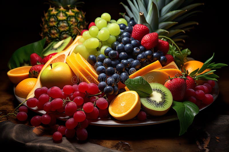 A Mixed Platter of Street Food with Pani Puri, Dahi Puri, and Bhel Puri ...
