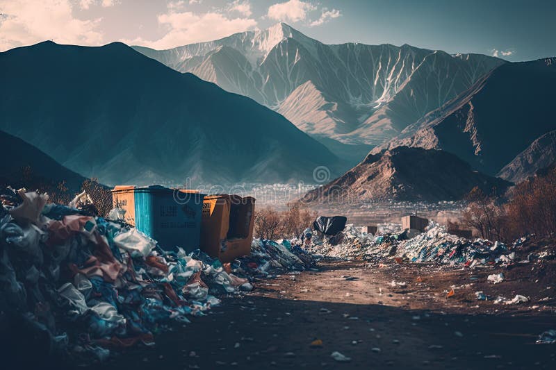 Garbage Dump Mountains Stock Illustrations – 398 Garbage Dump Mountains ...