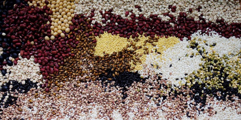 Mixed grains stock image. Image of natural, food, mixed - 84459845