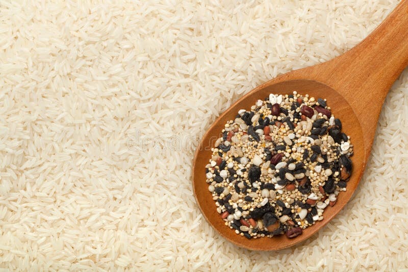 Mixed grains stock image. Image of diet, agriculture - 118315911