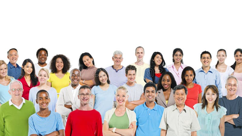 Mixed group of people stock image. Image of ethnicity - 39322199