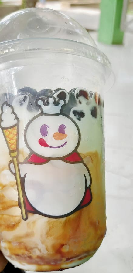 MIXUE, Ice Cream & Tea, Variant Boba Sundae Stock Image - Image of ...