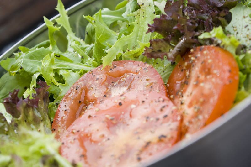 Mixed leaf salad stock photo. Image of freshness, lunch - 10821350