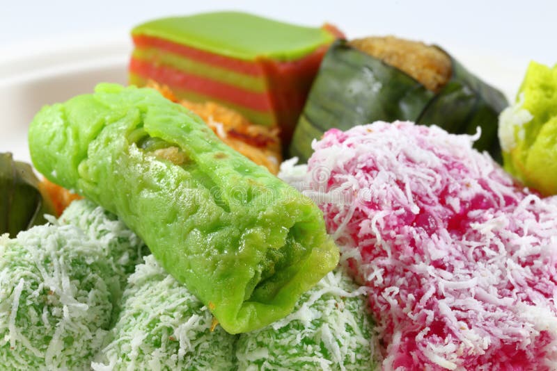 Mixed Malay Cake stock photo. Image of mixed, coconut - 53750644