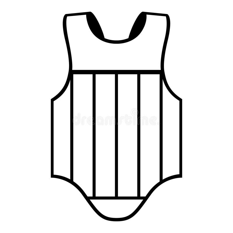 Mixed Martial Arts Equipment: Boxing Vest Stock Vector - Illustration ... Mixed Martial Arts Equipment: Boxing Vest Stock Vector - Illustration ...