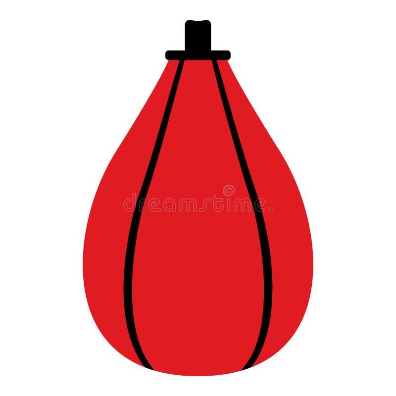 Mixed Martial Arts Equipment: Speed Punching Bag Stock Vector ... Mixed Martial Arts Equipment: Speed Punching Bag Stock Vector ...
