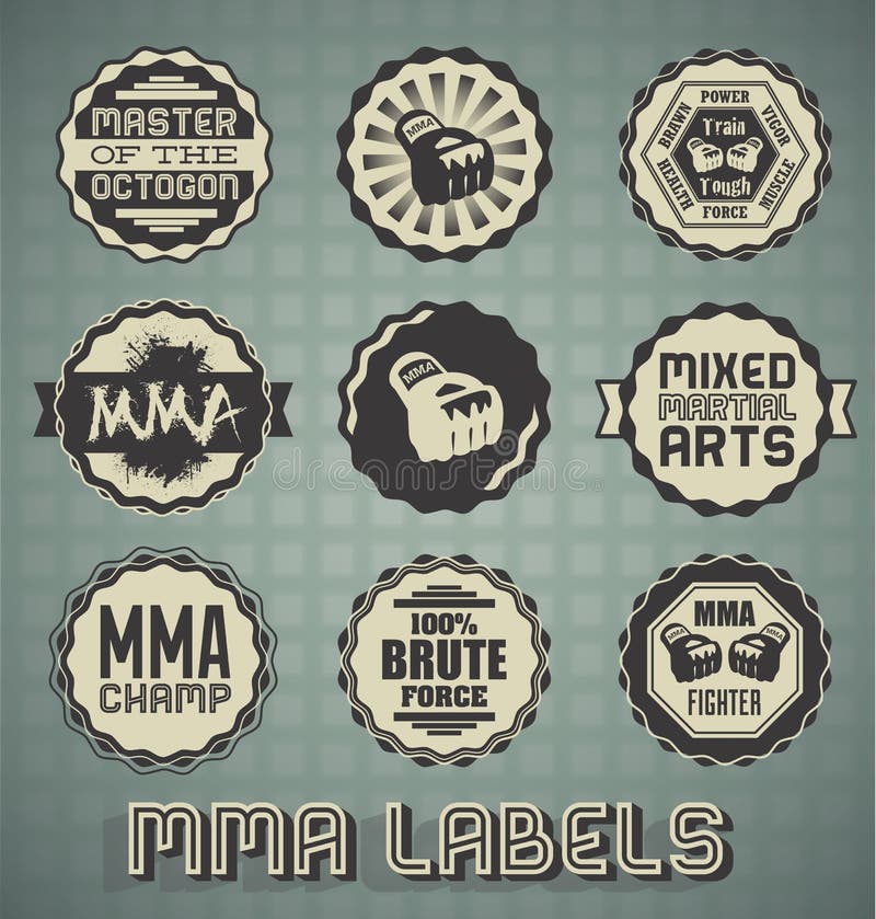 Mma Badge Stock Illustrations – 1,177 Mma Badge Stock Illustrations ...