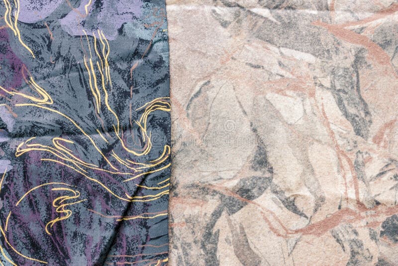 Mixed Materials with Pattern Stock Photo - Image of decor, garment ...