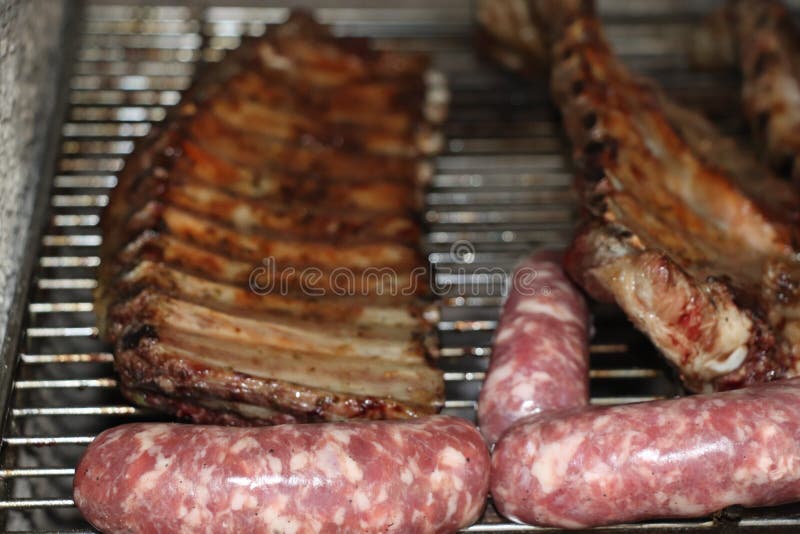 Mixed meat stock image. Image of meal, cooking, bright - 215770603