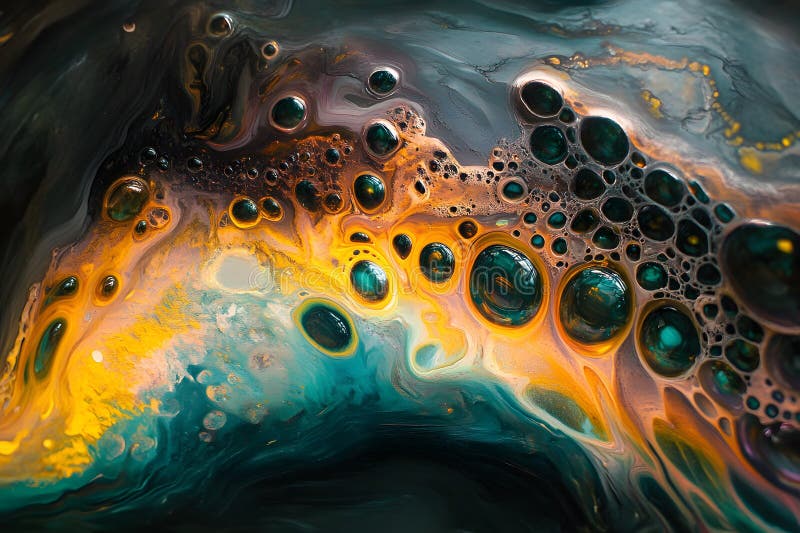 Mixed Media Abstract Texture Stock Illustration - Illustration of ...