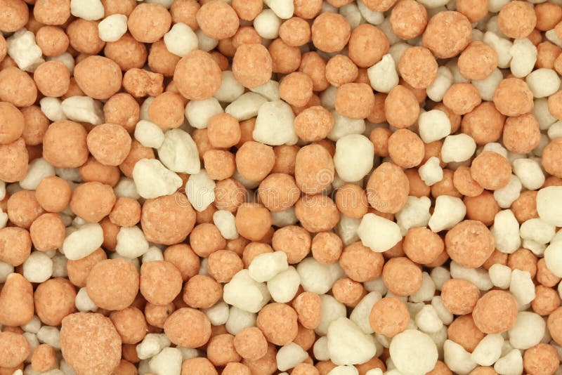 Mixed Nitrogen Fertilizer Granules Background Stock Image - Image of ...