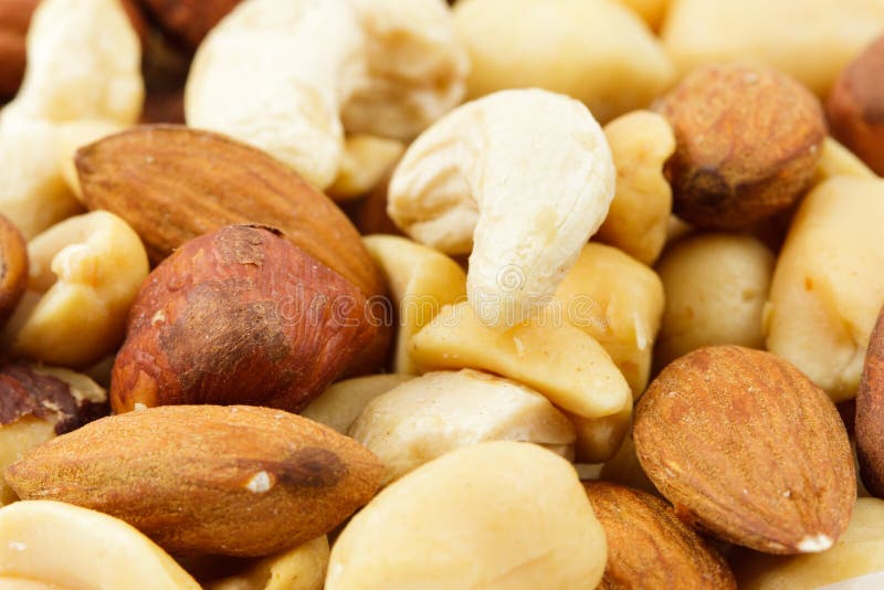 Mixed nuts stock photo. Image of brown, almond, healthy - 16808044