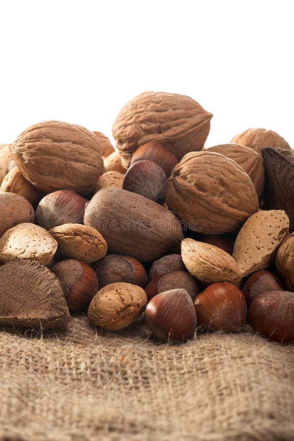 Mixed Nuts stock photo. Image of almond, natural, cocktail - 547808