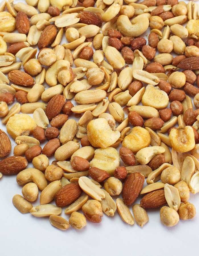 Mixed nuts stock image. Image of food, snack, nuts, mixed - 376087
