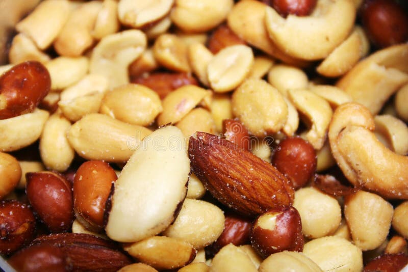 Bag of Mixed Nuts stock image. Image of healthy, nylon - 28384023