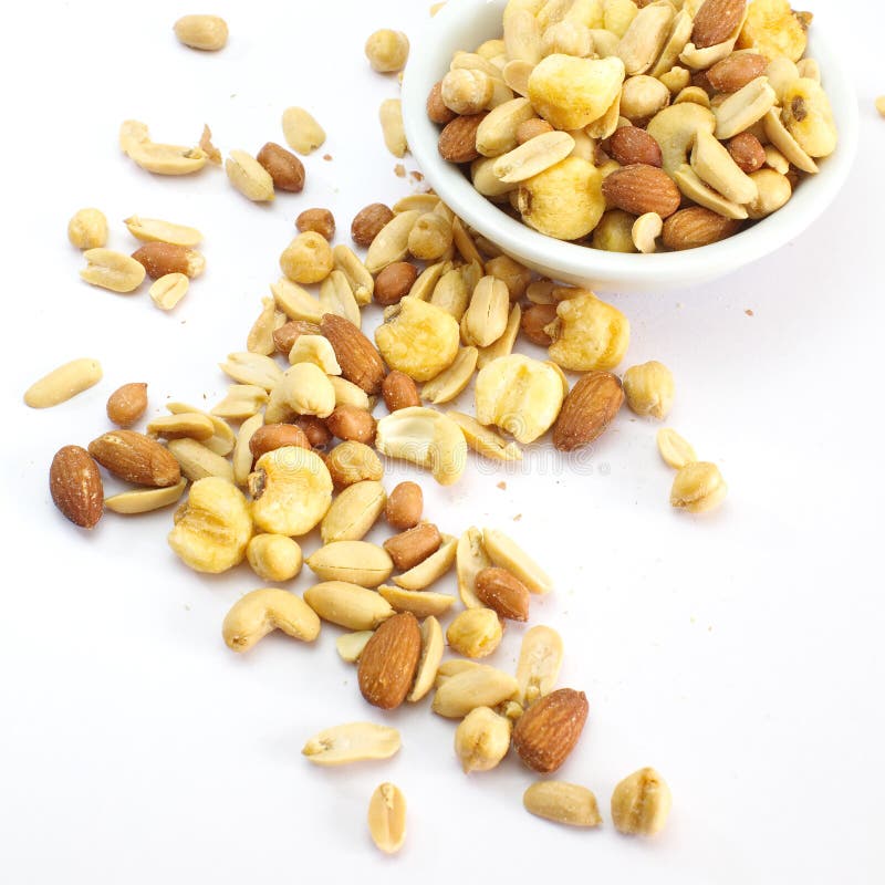 Mixed nuts stock image. Image of natural, fruit, arrangement - 11160671