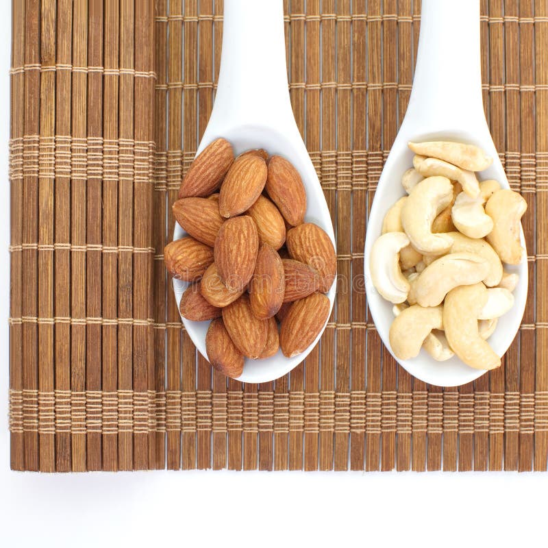 Mixed nuts stock image. Image of almond, salt, health - 33715117