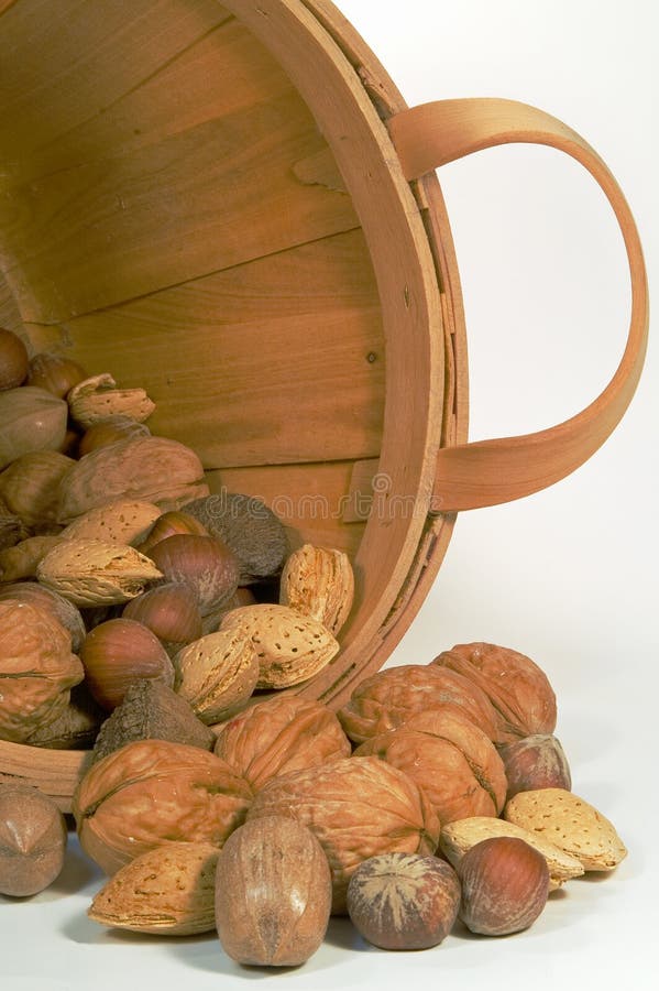Bag of Mixed Nuts stock image. Image of healthy, nylon - 28384023