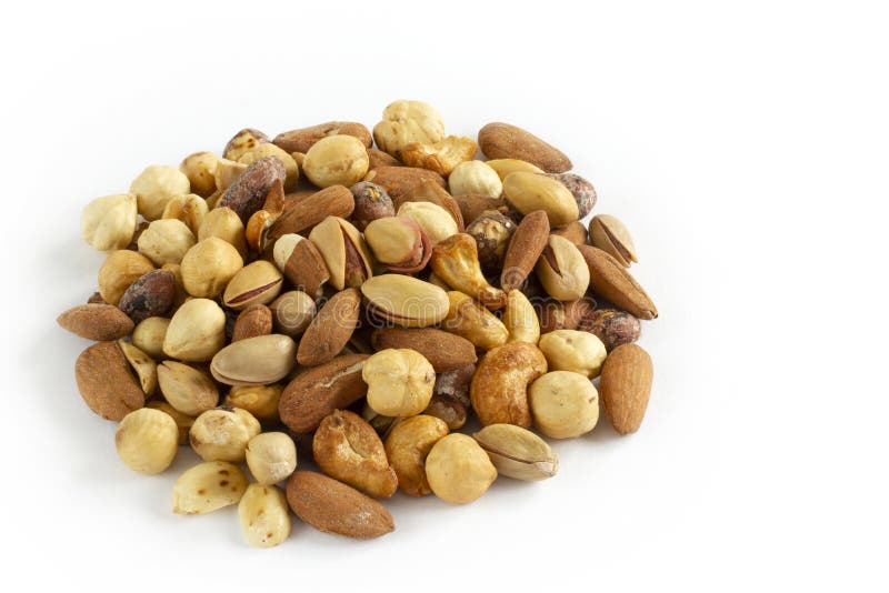 Mixed nuts. stock photo. Image of ingredient, fruit - 201871000