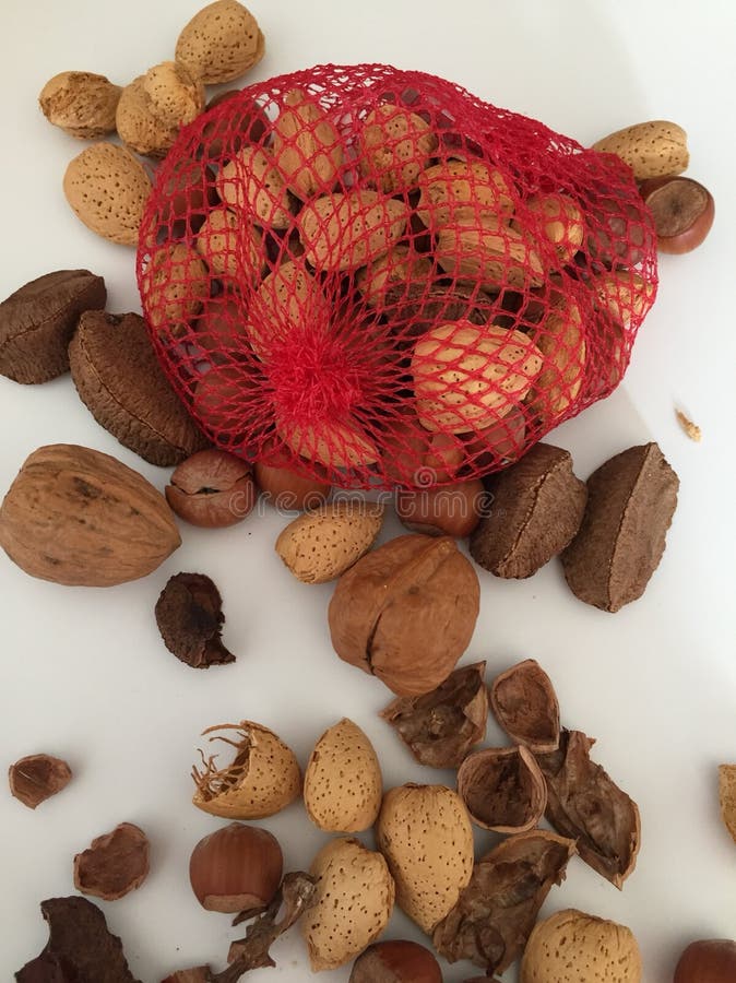 Mixed Nuts stock photo. Image of seeds, fruit, edible - 117872056