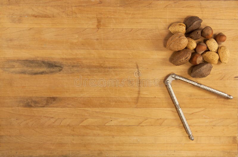 Mixed Nuts and Nutcracker stock image. Image of nuts - 22964451