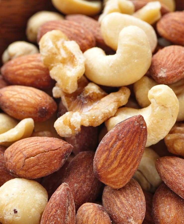 Mixed nuts stock photo. Image of almond, pile, natural - 57929872