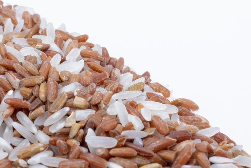 Mixed organic rice stock photo. Image of health, grained - 216630514