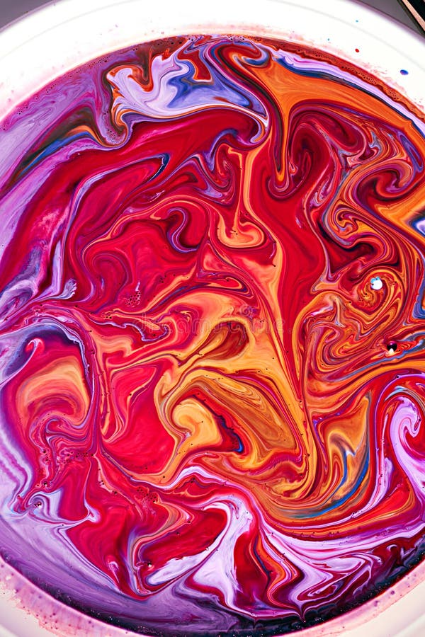 Mixed Paint Splash Marble Texture Abstract Background Stock Image ...